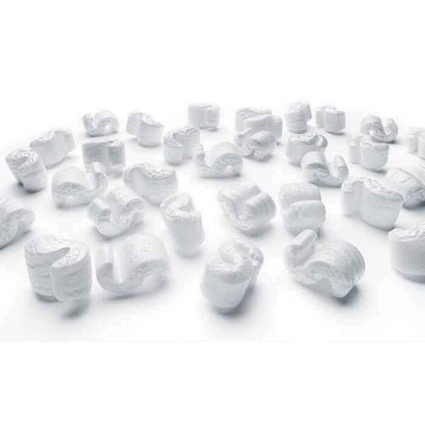 STOROPACK® Polystyrene Packing Peanuts, 20 cu ft Bag, White | IP Products