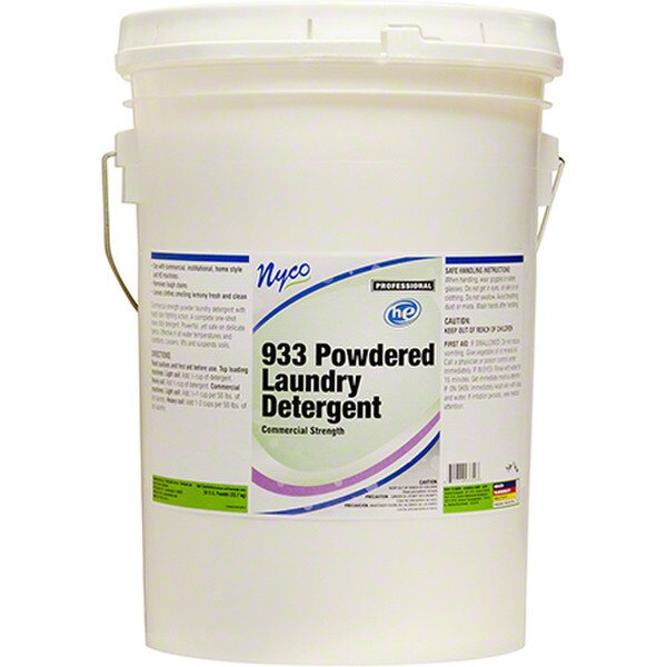 Nyco® Powdered Laundry Detergent, Lemon Scent, 50lb Pail | IP Products