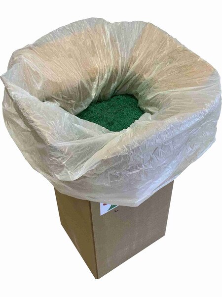 OFLUFF® Oil-Based Sweeping Compound, Grit-Free, Green, 50lb BX | IP ...